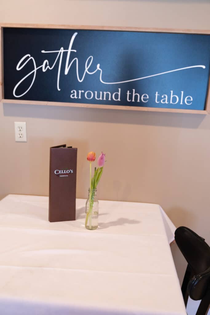 Cellos Farmhouse Italian | Restaurant & Bar in Candia, NH